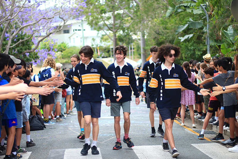 Year 12 Guard of Honour
